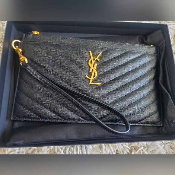 Yves Saint Laurent | Bags | Ysl Pouch | Poshmark